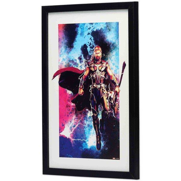 Marvel Thor Floating Framed Wood Wall Decor | Open Road Brands | Shop-ORB