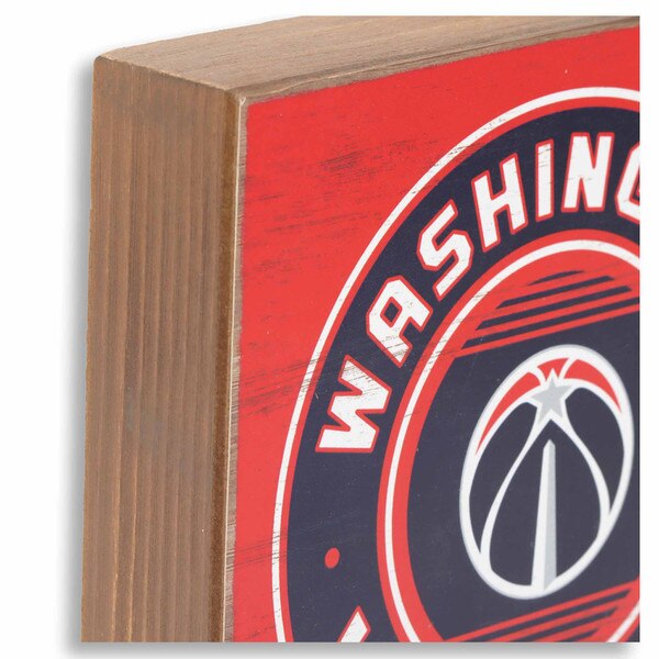 Washington Wizards Logo Deep Wood Wall Decor | Open Road Brands | Shop-ORB