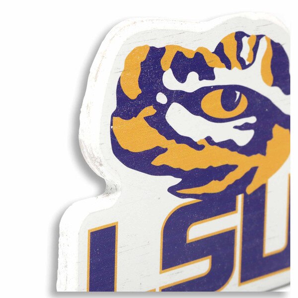 Louisiana State University Logo Wood Magnet | Open Road Brands | Shop-ORB