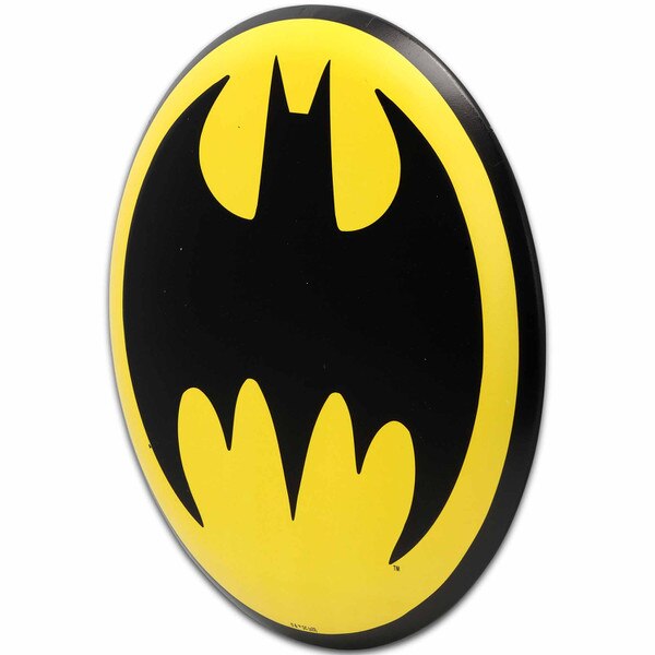 Batman Bat Signal Round Metal Sign | Open Road Brands | Shop-ORB