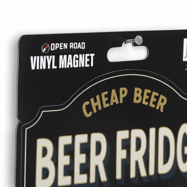 Beer Fridge Vinyl Magnet | Open Road Brands | Shop-ORB