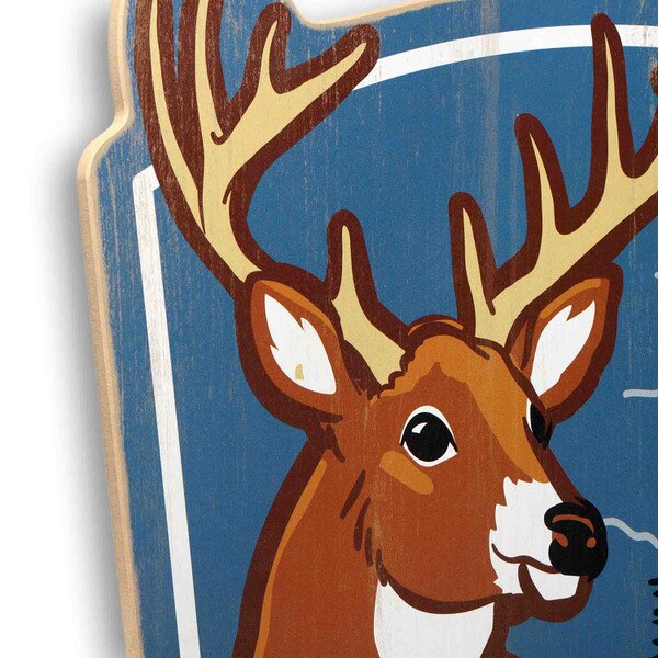 Buck's Bunkhouse Retreats Wood Wall Decor | Open Road Brands | Shop-ORB