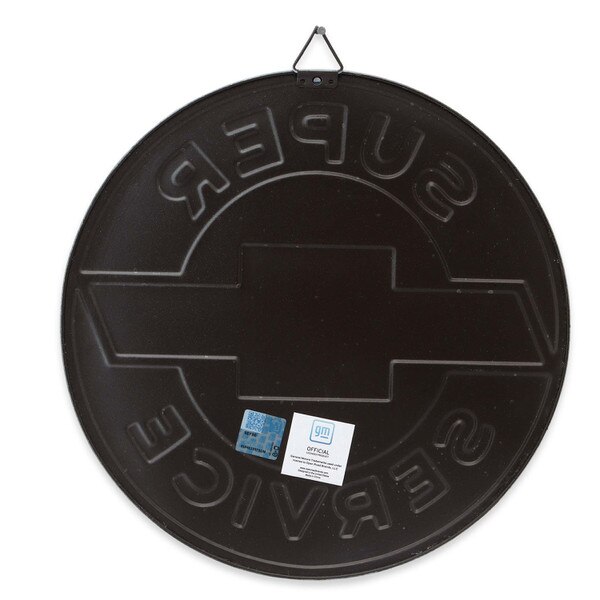 Chevrolet Super Service Round Metal Sign | Open Road Brands | Shop-ORB