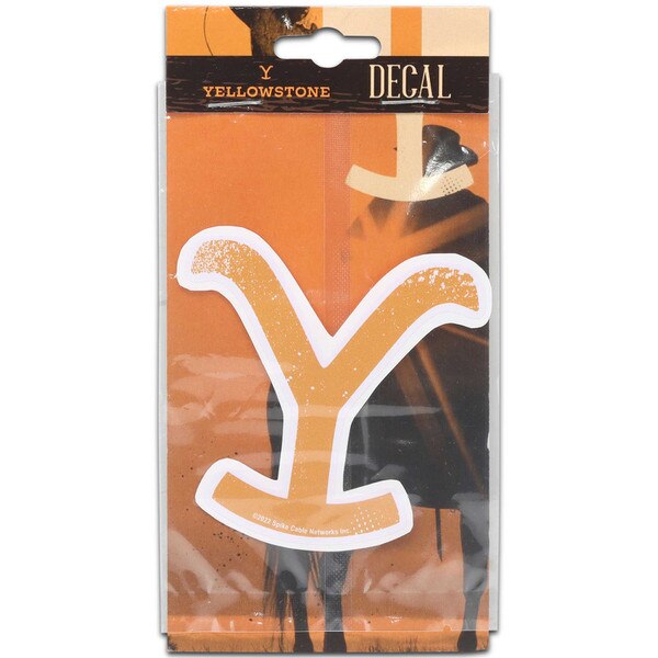 Yellowstone Y Brand Vinyl Decal | Open Road Brands | Shop-ORB