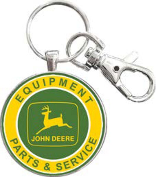 John Deere Logo Keychain | Open Road Brands | Shop-ORB