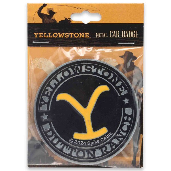 Yellowstone Dutton Ranch Brand Adhesive Metal Car Emblem | Open Road ...