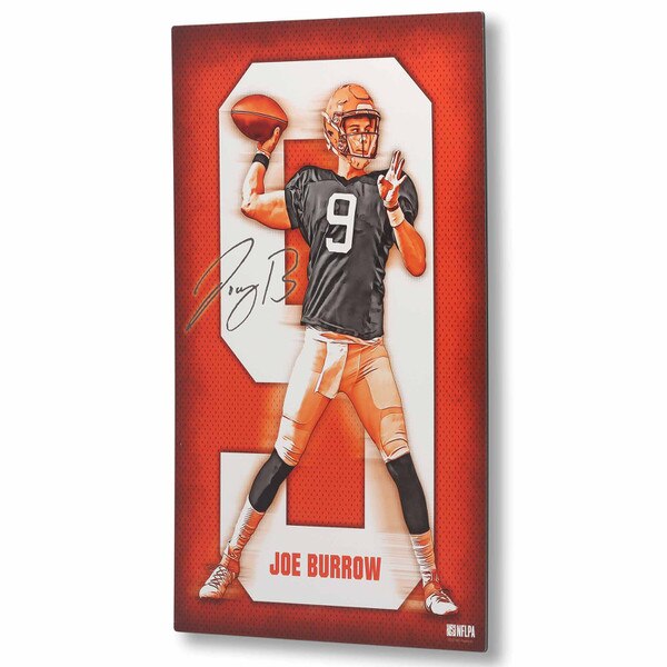 Cincinnati Bengals Joe Burrow Number 9 Tile Metal Sign | Open Road ...