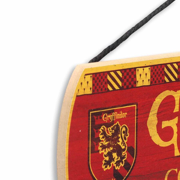 Warner Brother Harry Potter Gryffindor Common Room Hanging Wood Wall ...