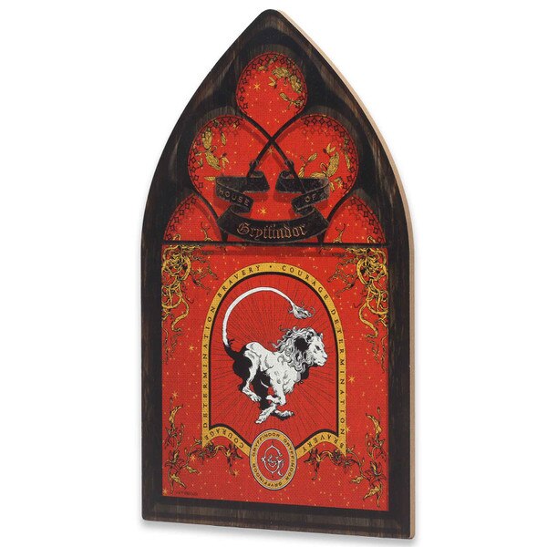 Warner Bros. Harry Potter Gryffindor House Wood Wall Decor | Open Road ...