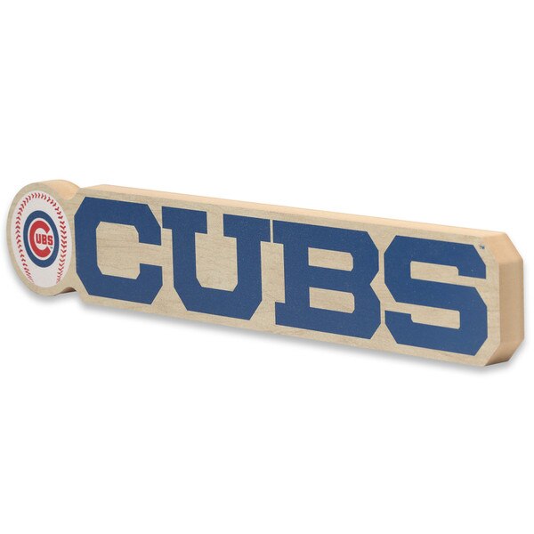 Chicago Cubs Team Spirit Logo Decor | Open Road Brands | Shop-ORB