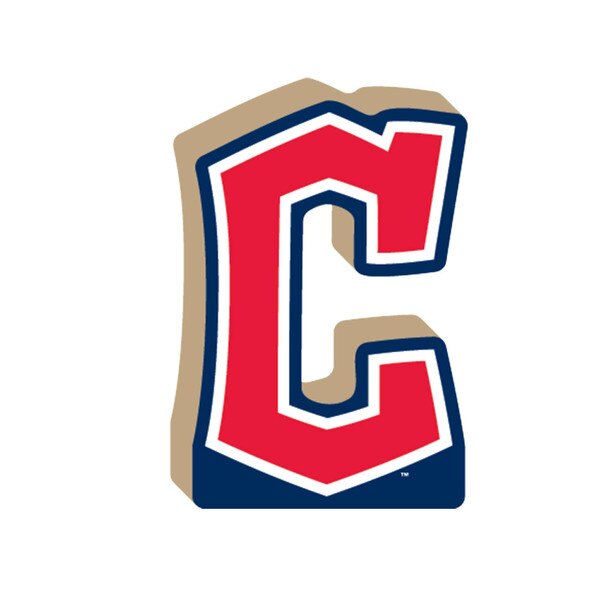 Cleveland Guardians Tabletop Wood Block | Open Road Brands | Shop-ORB