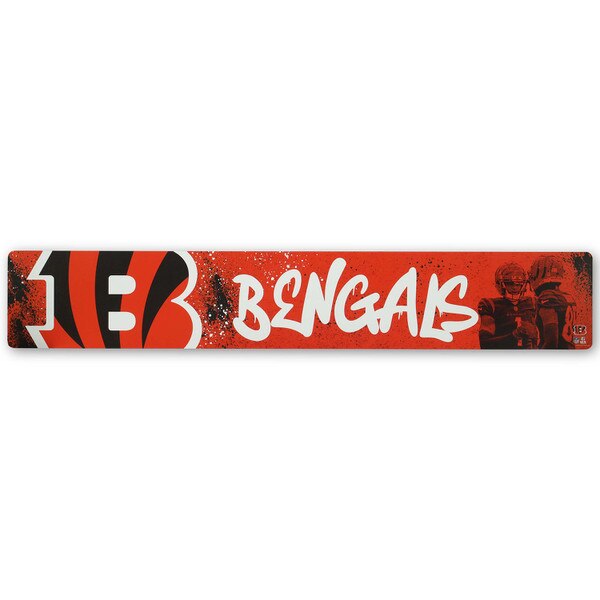 Cincinnati Bengals Urban Graffiti Metal Sign | Open Road Brands
