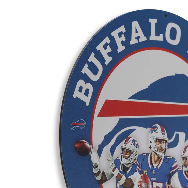 Buffalo Bills Gameday Round Metal Sign | Open Road Brands | Shop-ORB