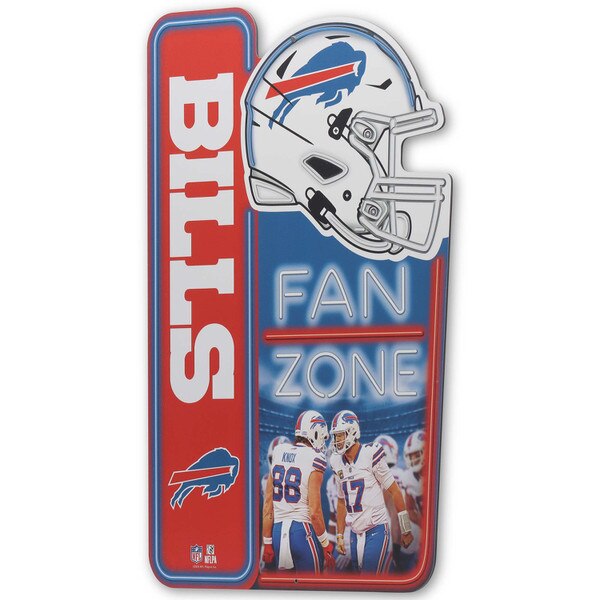 Buffalo Bills Fan Zone Metal Sign | Open Road Brands | Shop-ORB
