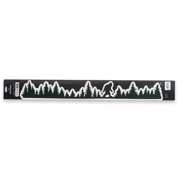 Bigfoot Forest Landscape Adhesive Decal | Open Road Brands | Shop-ORB