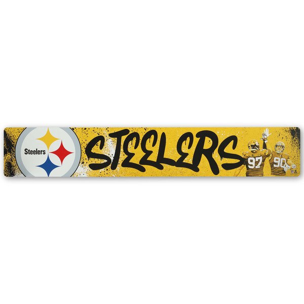 Pittsburgh Steelers Graffiti X-Metal | Open Road Brands | Shop-ORB