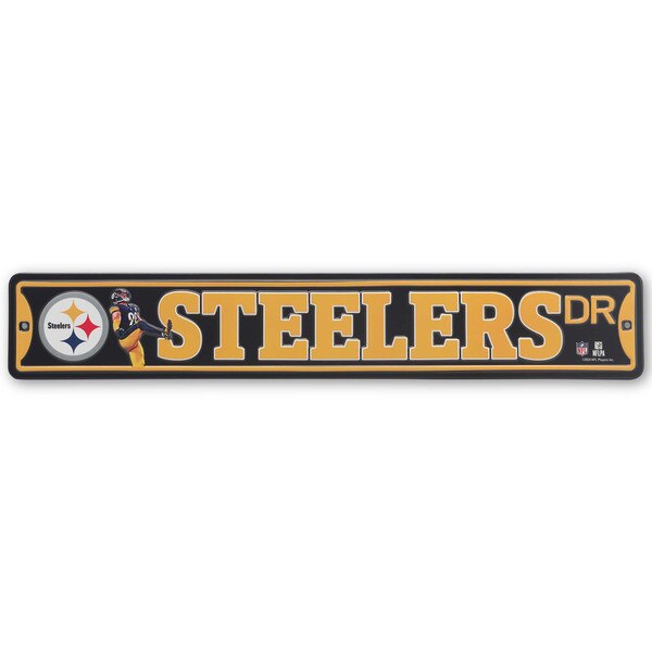Pittsburgh Steelers Chris Boswell Metal Street Sign | Open Road Brands ...