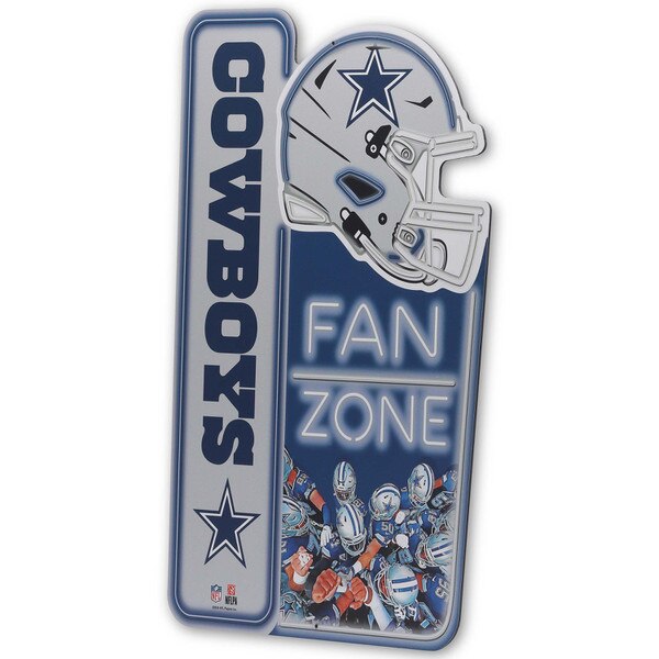 Dallas Cowboys Fan Zone Metal Sign | Open Road Brands | Shop-ORB