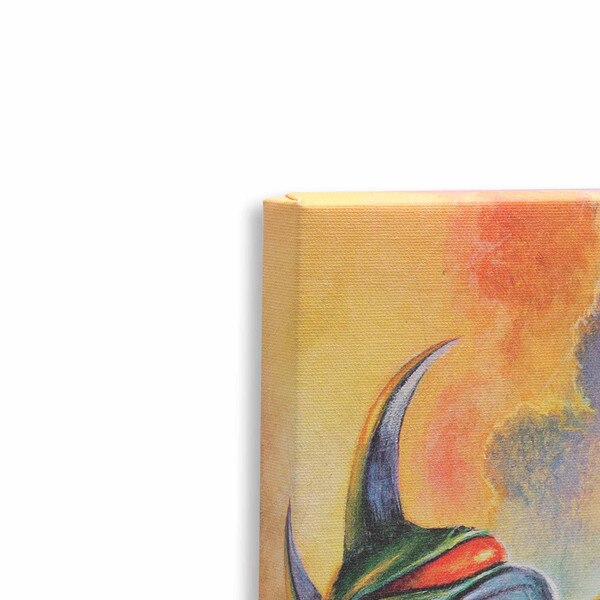 Toho International Godzilla vs. Gigan Fiery Canvas Wall Decor | Open ...