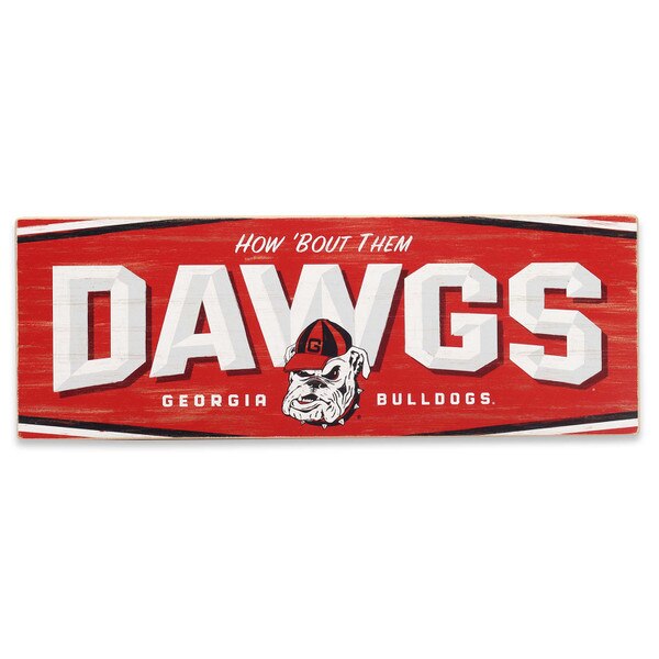 Georgia Dawgs Traditions Wood Sign | Open Road Brands | Shop-ORB