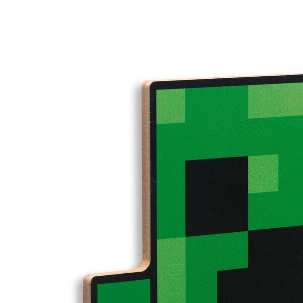 Minecraft Creeper Wood Wall Decor | Open Road Brands | Shop-ORB