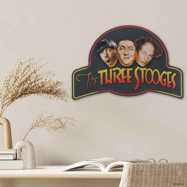 The Three Stooges Classic Trio Metal Sign | Open Road Brands | Shop-ORB