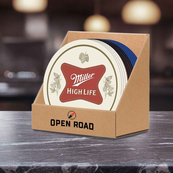 Round X-Metal Beer Signs PDQ | Open Road Brands | Shop-ORB