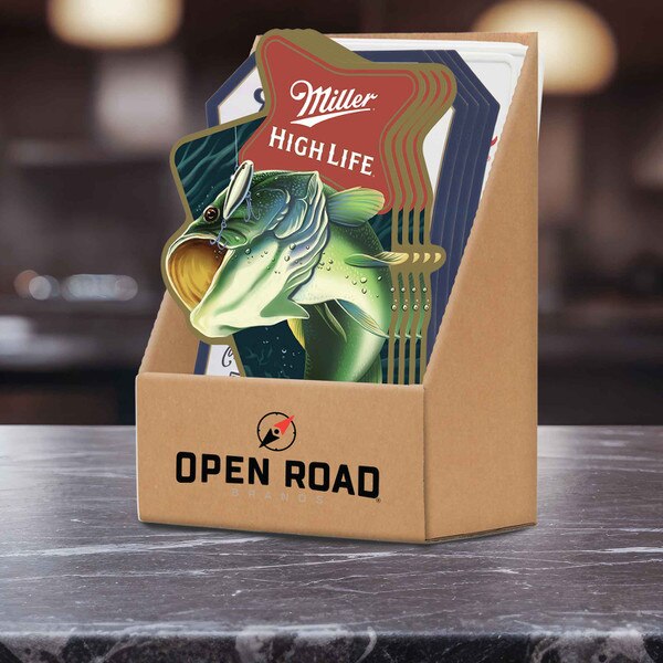 Embossed Metal Beer Signs PDQ | Open Road Brands | Shop-ORB