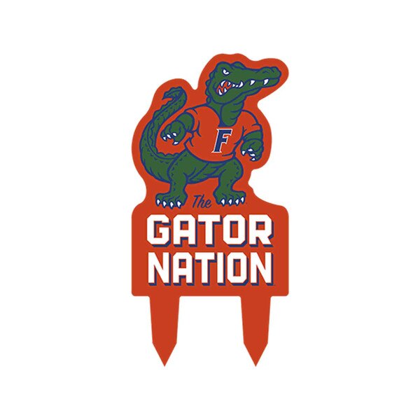 Florida Gator Nation Garden Stake X-metal | Open Road Brands | Shop-ORB